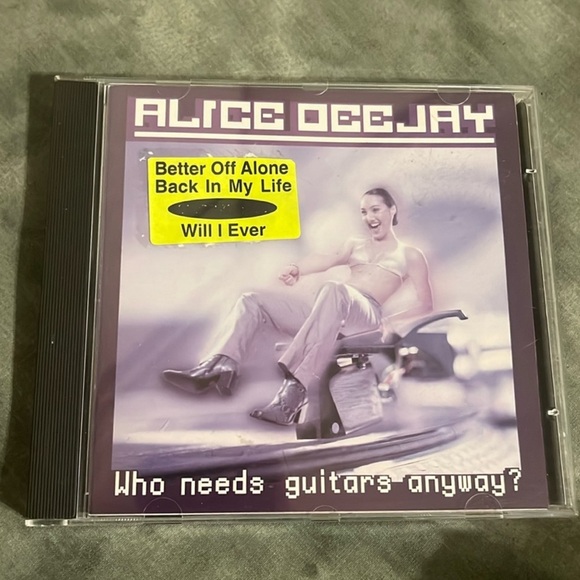Alice Deejay | Accessories | Alice Deejay Who Need Guitars Cd Album ...